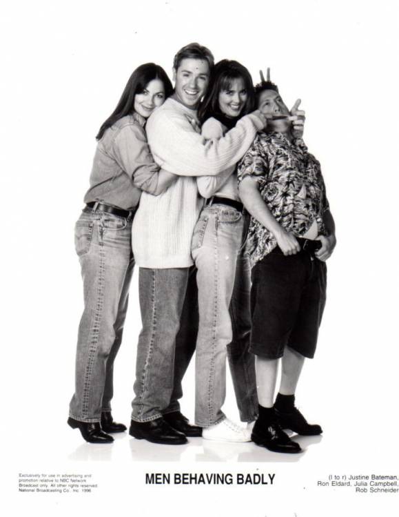 Men Behaving Badly Cast - Sitcoms Online Photo Galleries