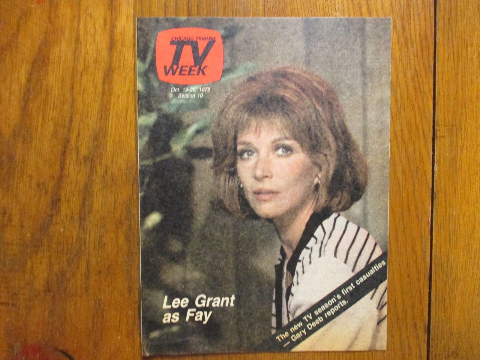 October 19, 1975 Chicago Tribune TV Week Magazine(1) - Sitcoms Online ...