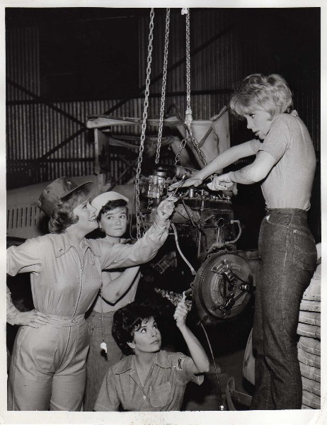 Broadside Kathleen Nolan Shelia James Lois Roberts Joan Staley