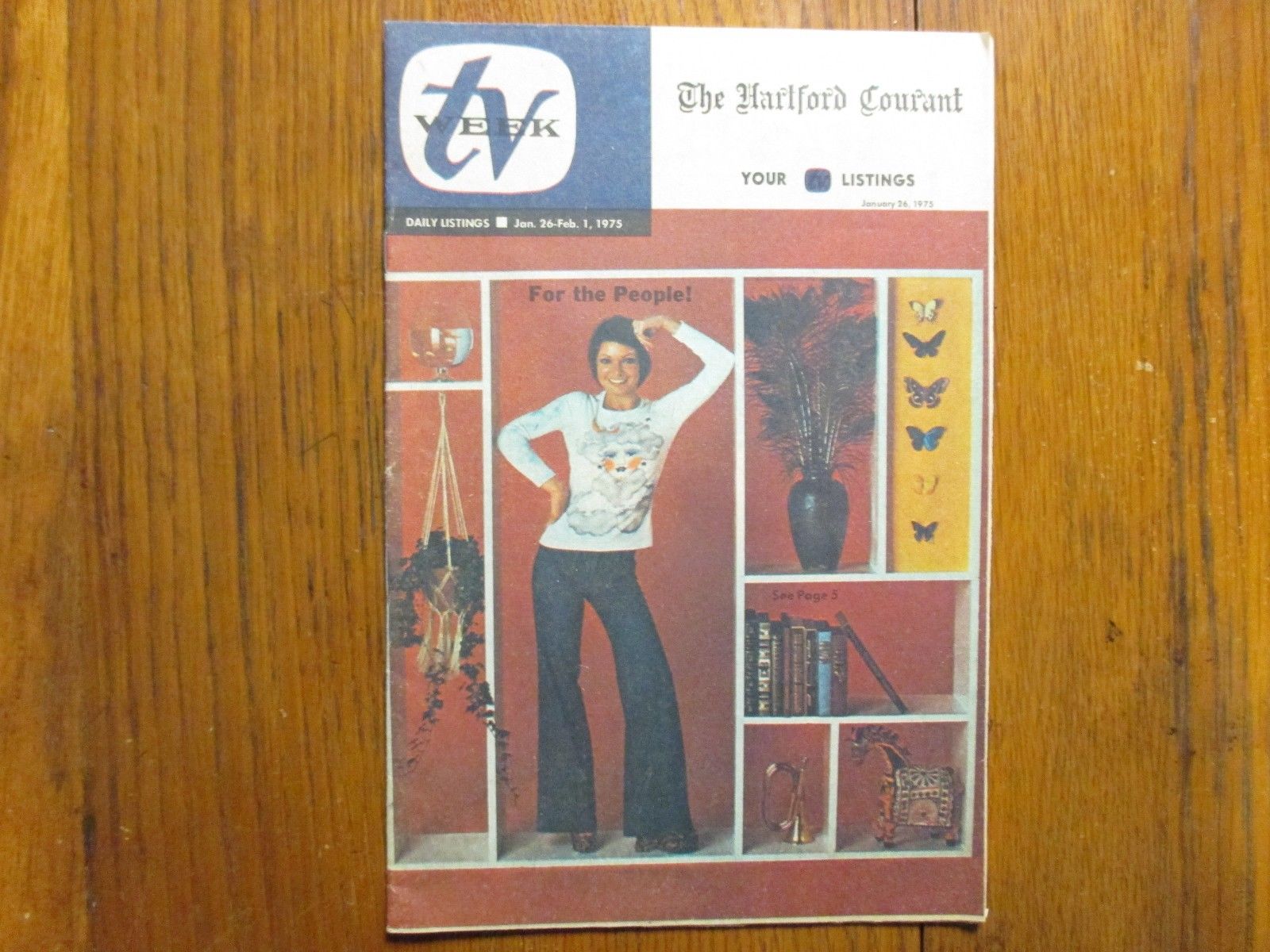 1975 Hartford Courant TV Week (1) - Sitcoms Online Photo Galleries