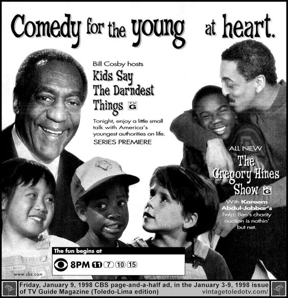 1998 TV Guide Ad - Sitcoms Online Photo Galleries