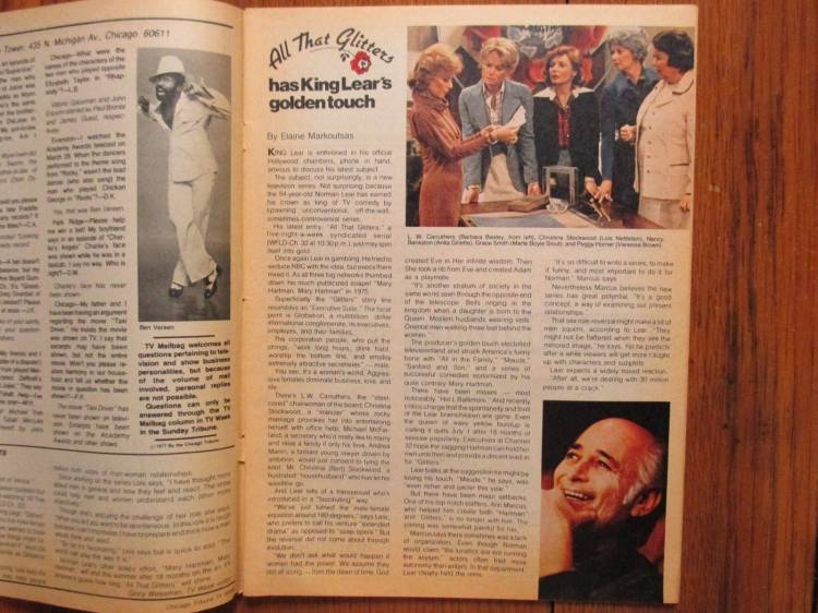 May-1977 Chicago Tribune TV Week Magazine (2) - Sitcoms Online Photo ...