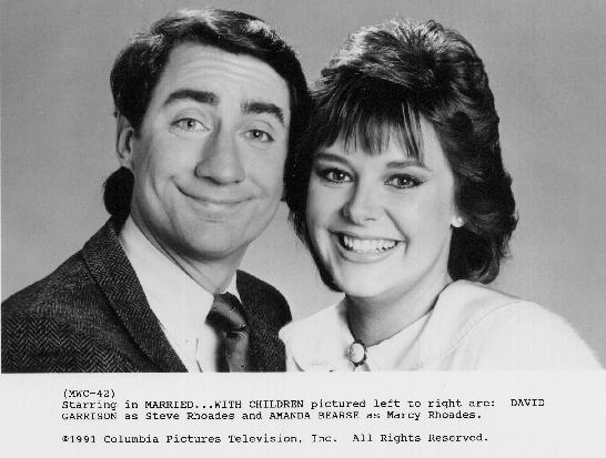 David Garrison and Amanda Bearse - Sitcoms Online Photo Galleries
