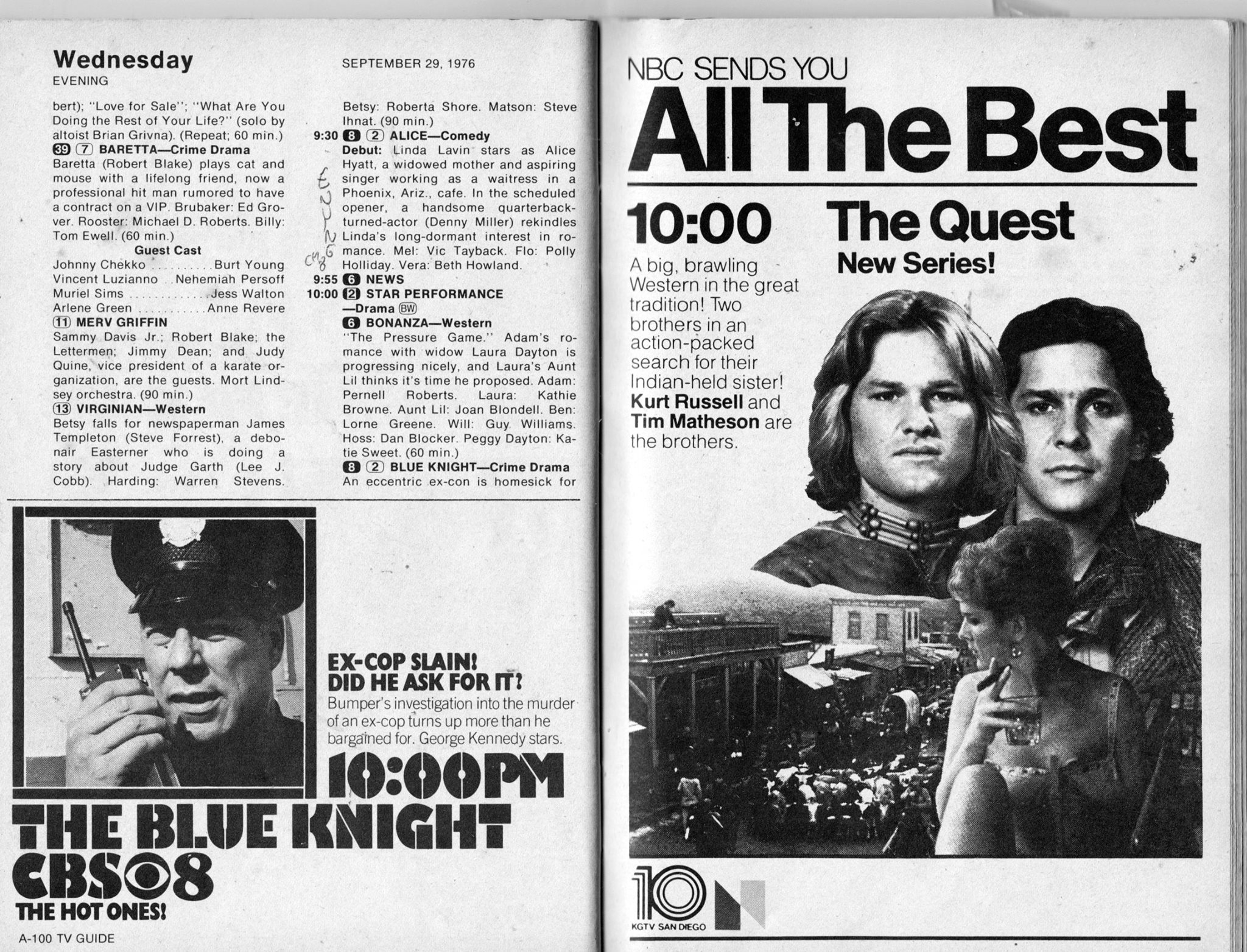 September 29, 1976 TV Guide Clipping - Sitcoms Online Photo Galleries