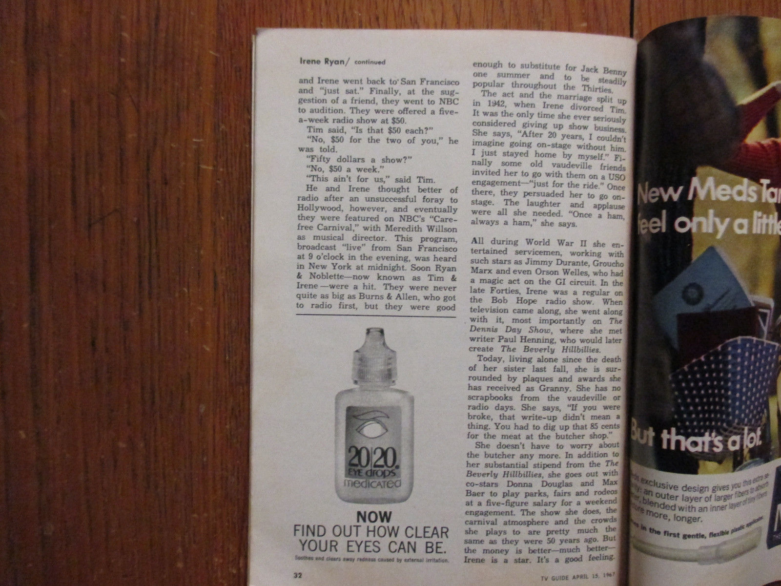 April 15-21, 1967 TV guide Article (3) - Sitcoms Online Photo Galleries