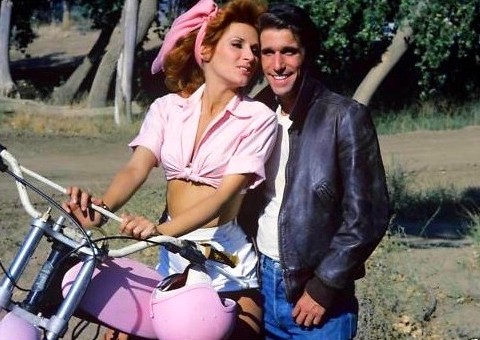 Roz Kelly & Henry Winkler - Sitcoms Online Photo Galleries